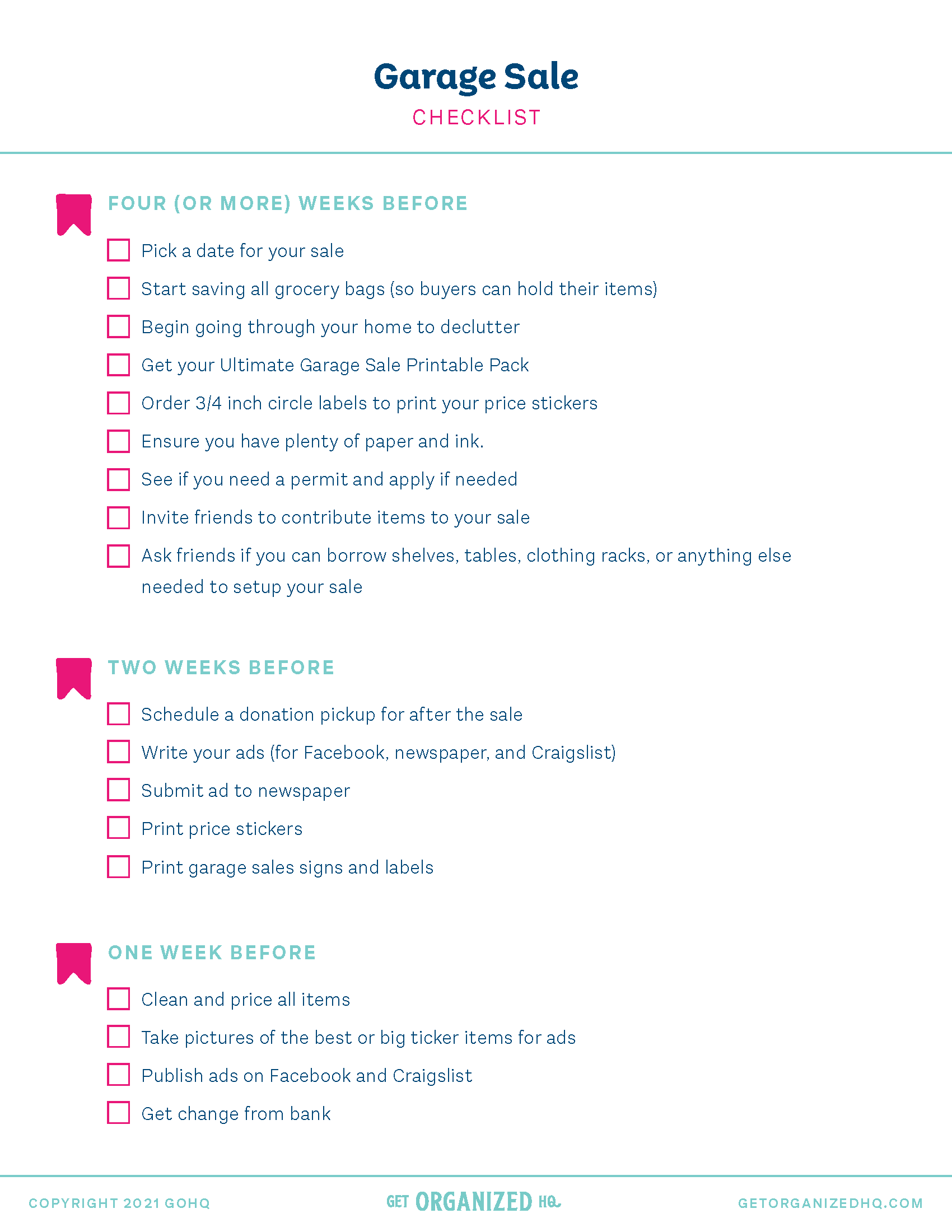 Garage Sale Tips: The Ultimate Guide to a Successful Garage Sale - Get ...