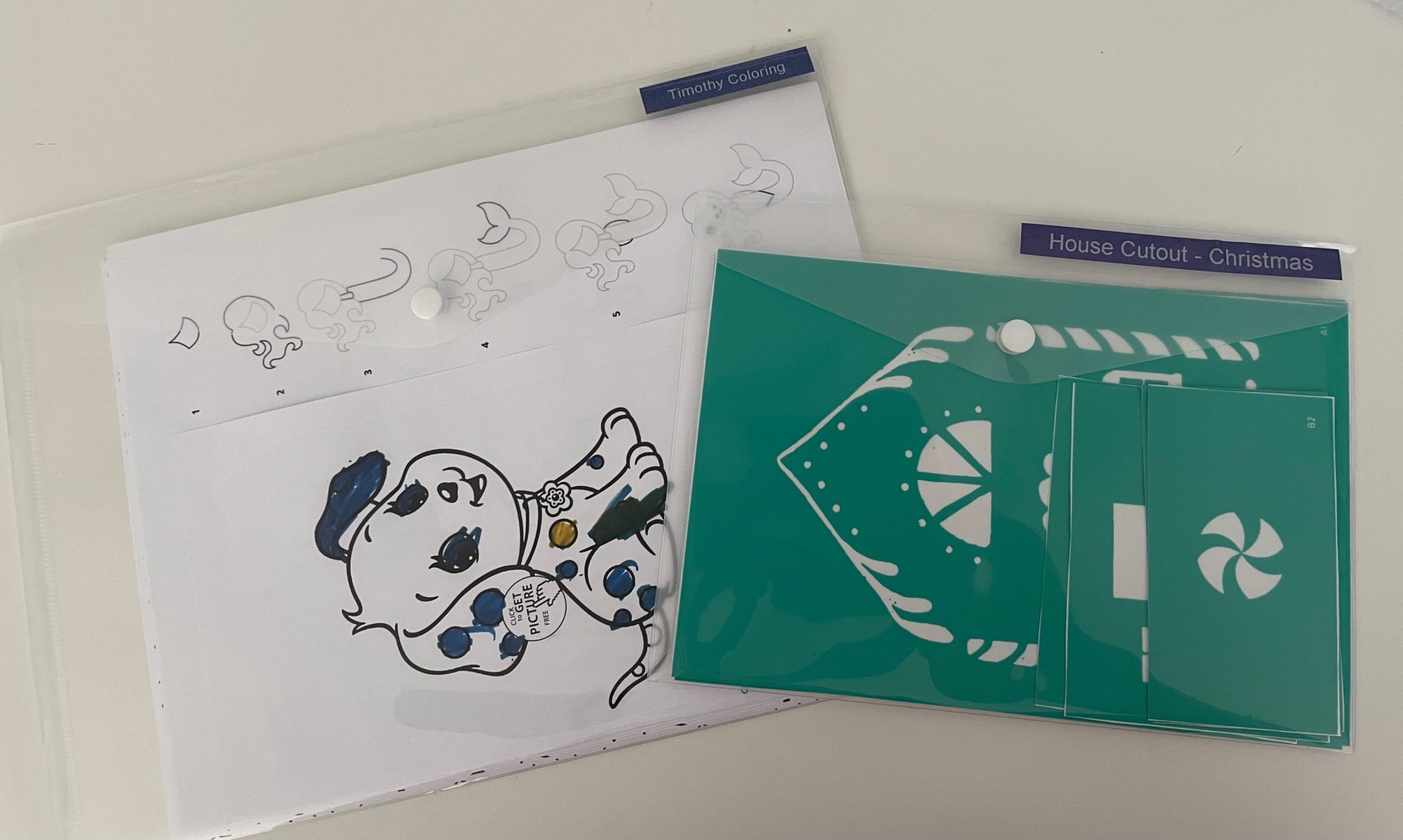 How to Organize with Plastic Envelopes - Get Organized HQ