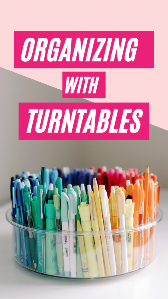 7 Surprising Ways to Use a Lazy Susan Organizer - Get Organized HQ