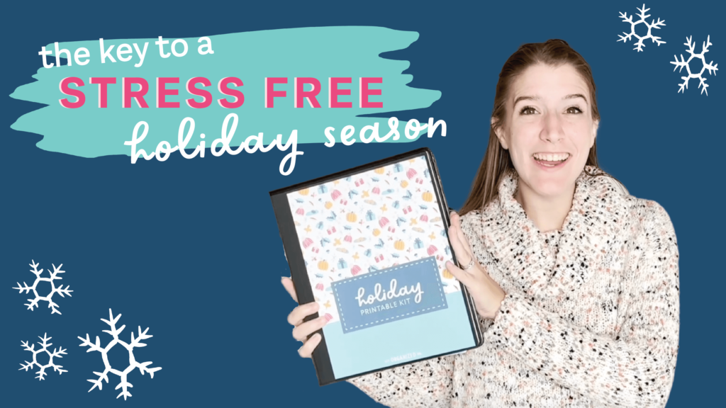 Stress Free Holidays Using Holiday Planner - Get Organized HQ