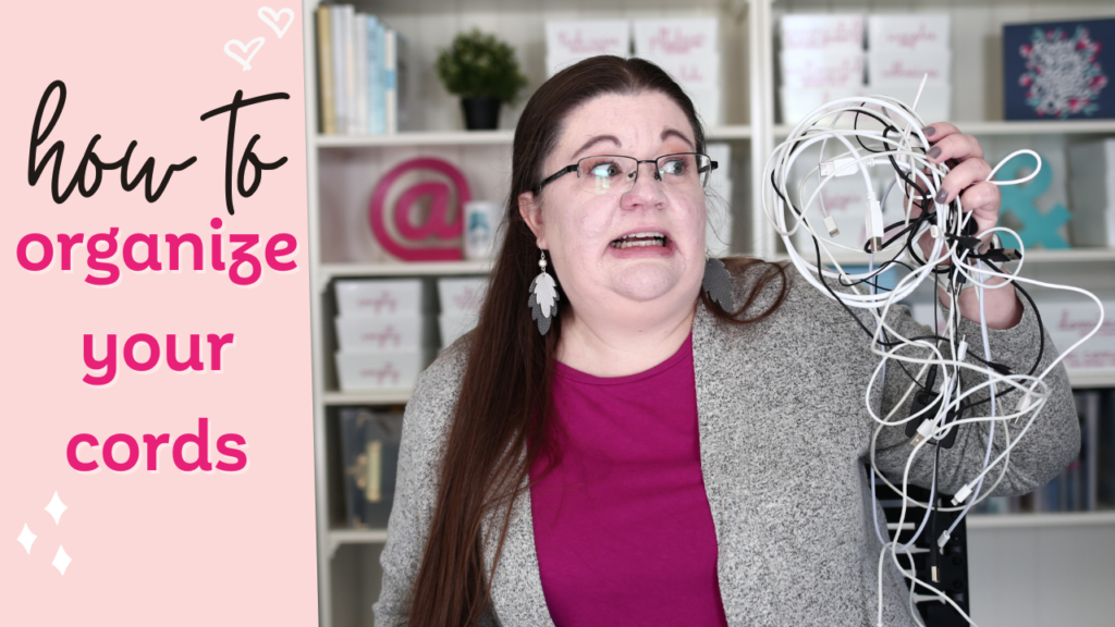 How to Organize Cords - Get Organized HQ