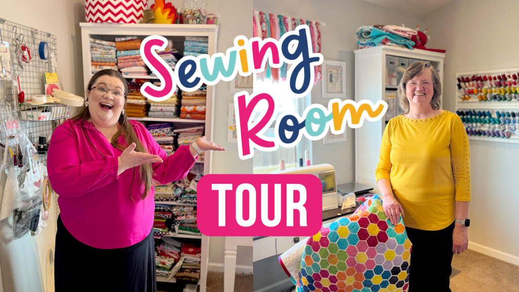 Organized Sewing and Crafting Room Tour - Get Organized HQ