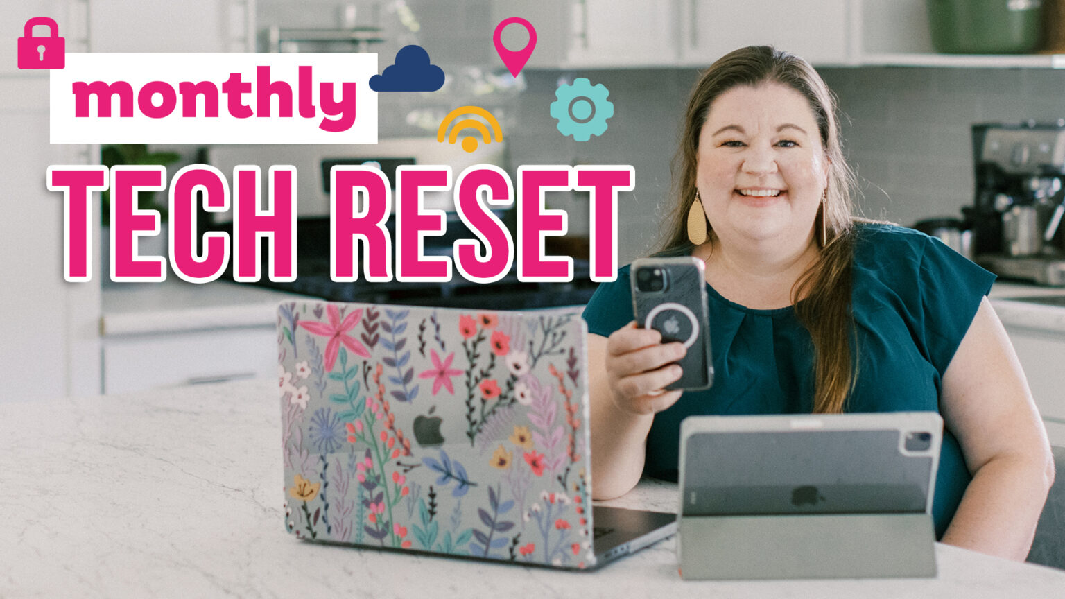 How to do a Monthly Tech Reset! - Get Organized HQ