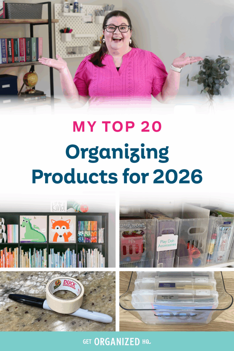 My Top 20 Organizing Products for 2026 - Get Organized HQ
